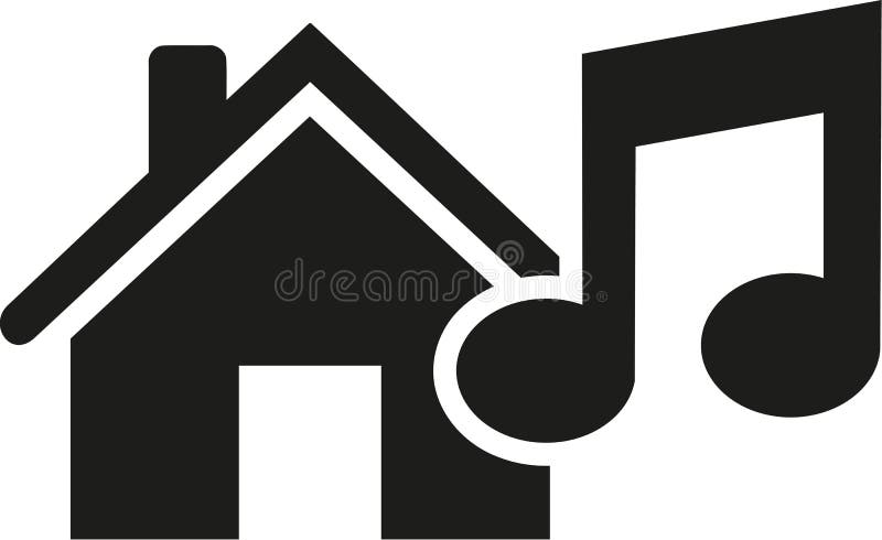 House Music Logo Design. Modern Idea Logos Designs Vector Illustration ...