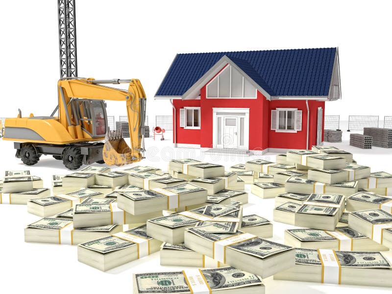 House need money stock illustration. Illustration of architecture ...
