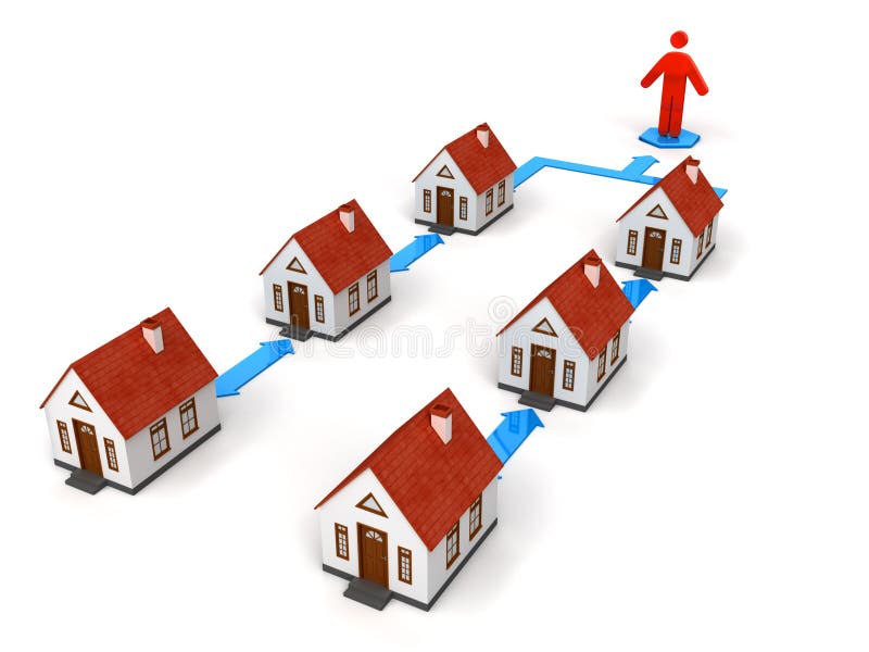 House Network stock illustration. Illustration of white - 33862940