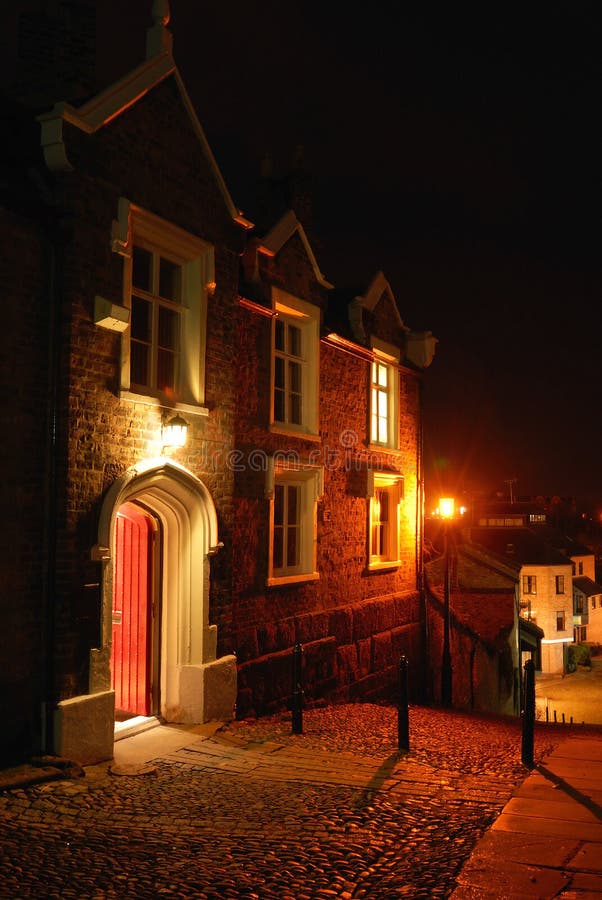 House at Night stock image. Image of mansion, architecture - 4096053