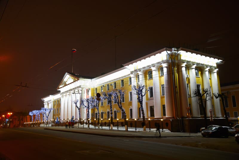 House at night stock photo. Image of states, president - 36312188