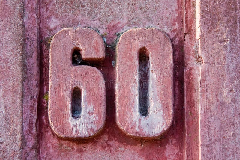 House number 60 stock image. Image of wall, numbers, building - 26286359