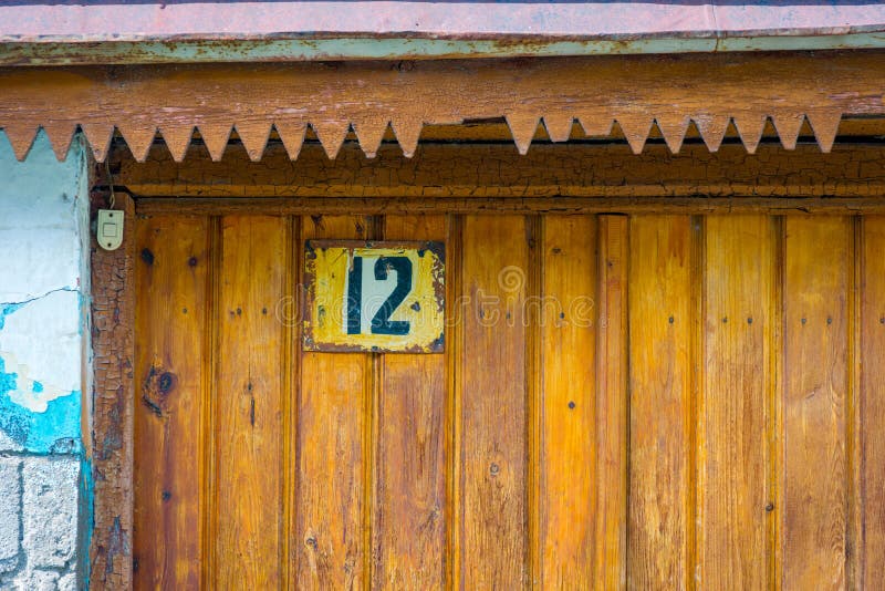 House number twelve 12 stock photo. Image of decoration - 116345826