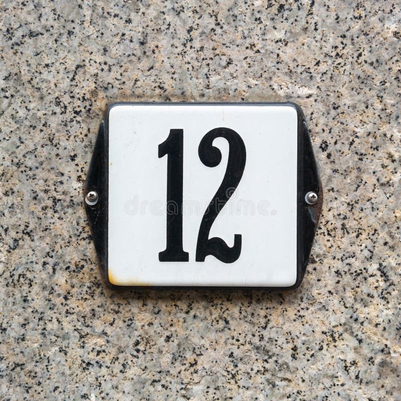Number Twelve Stock Images - Download 4,173 Royalty Free Photos