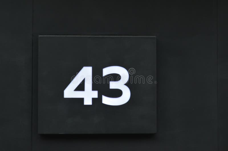 House Number Lighted Sign Stock Photos - Free & Royalty-Free Stock ...