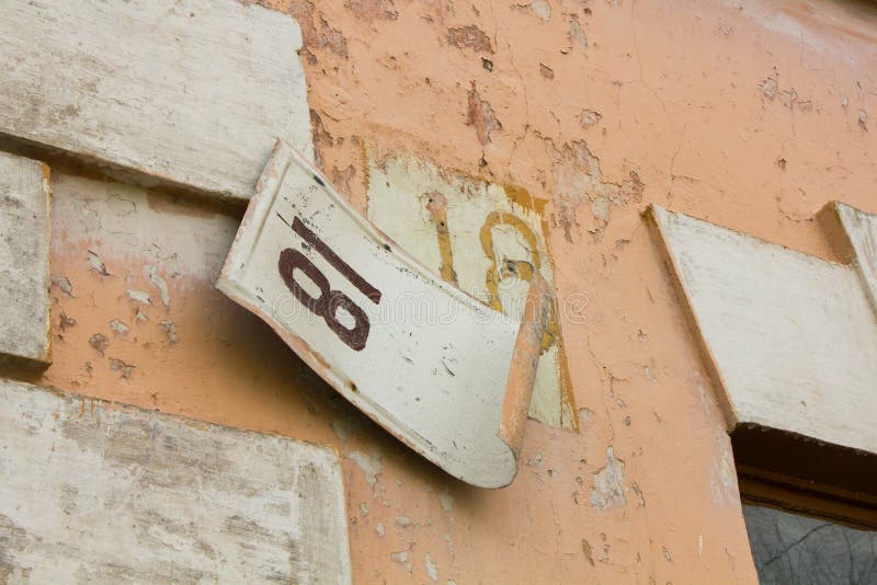 House number 18 stock image. Image of house, congratulations - 69819067