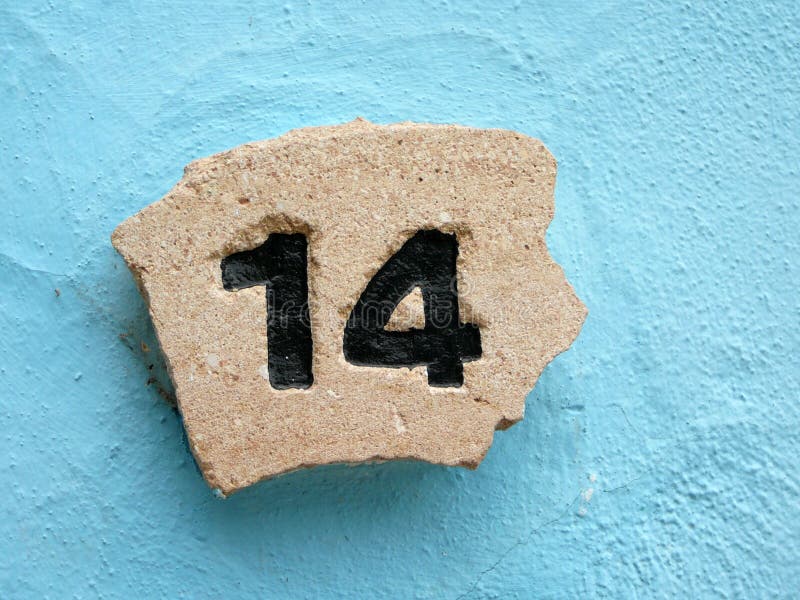 House Number stock image. Image of number, house, black - 54593211