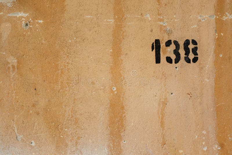 Number 138 Old Wall Stock Photos - Free & Royalty-Free Stock Photos ...
