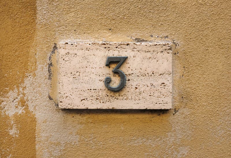House number on wall stock photo. Image of vintage, house - 90362148