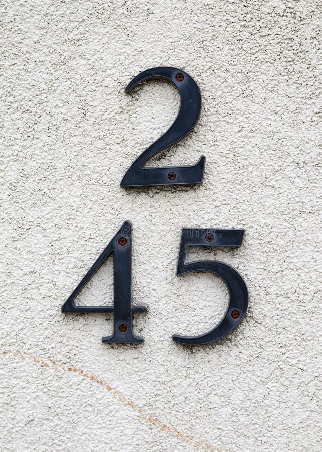 House numbers stock image. Image of outside, number, font - 37837345