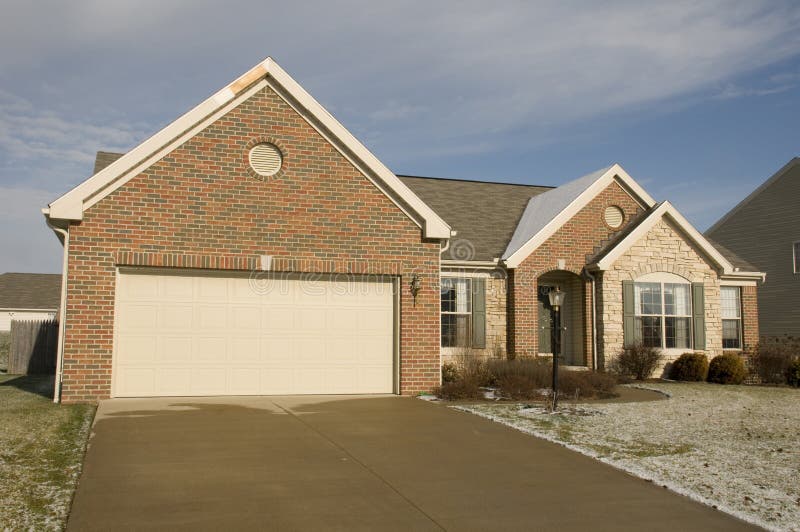 House in Ohio stock image. Image of detail, season, house - 14222793