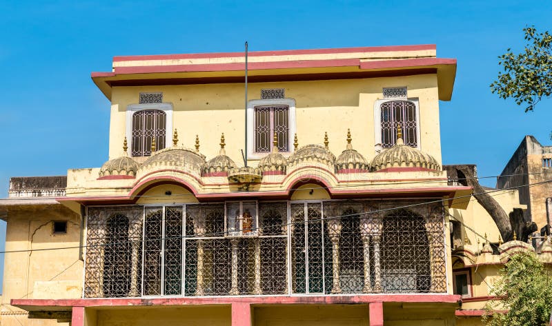 House in the Old Town of Jaipur, India Stock Image - Image of asia ...