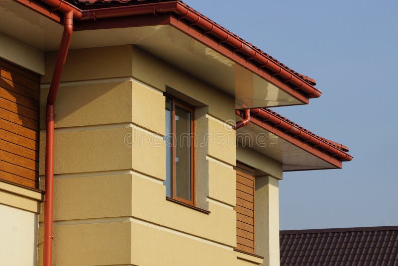 House with One Window a Blue Sky Stock Photo - Image of building, craft ...