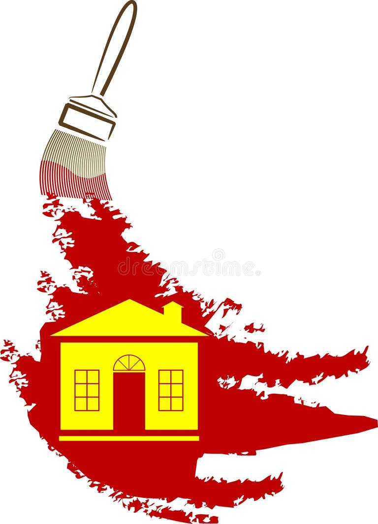 Brush Stroke House Stock Illustrations – 7,755 Brush Stroke House Stock ...