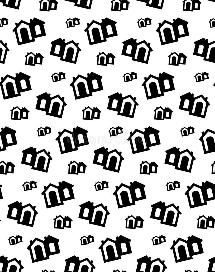 Houses and Buildings Cartoon Icon Vector Illustration, Home Hand Drawn ...