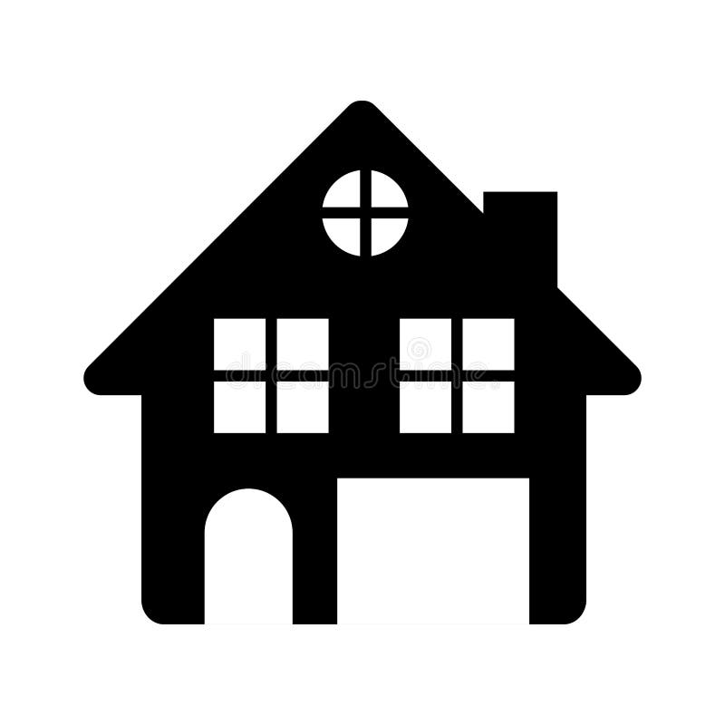 House pictogram icon image stock vector. Illustration of architecture ...