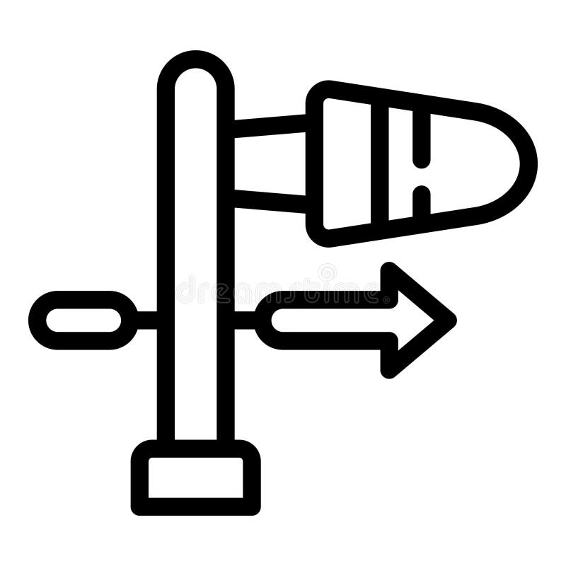 House Pin Indicator Icon Outline Vector. Animal Device Stock ...