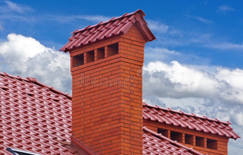 House with a pipes stock photo. Image of cottage, drainage - 109616092
