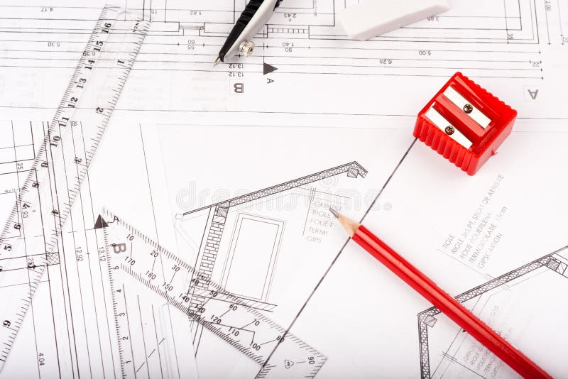 House plan stock image. Image of floor, graphic, build - 39899417