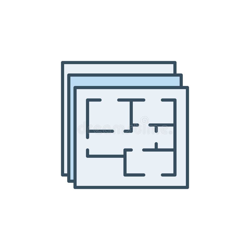 Colored Blueprints Stock Illustrations – 164 Colored Blueprints Stock ...