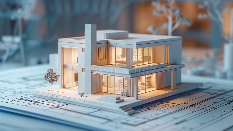 House Plan Project. Architectural Design.House Layout. Generative Ai ...