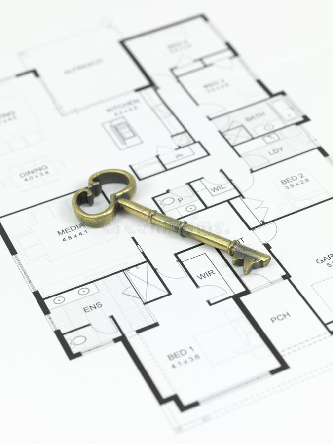 House Key stock image. Image of business, real, dream - 4110831