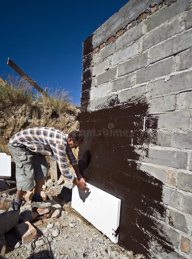 House Polystyrene Isolation Stock Photo - Image of build, grey: 5837314