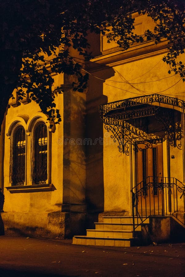 House Porch Architecture Wrought Products Stock Photo - Image of column ...