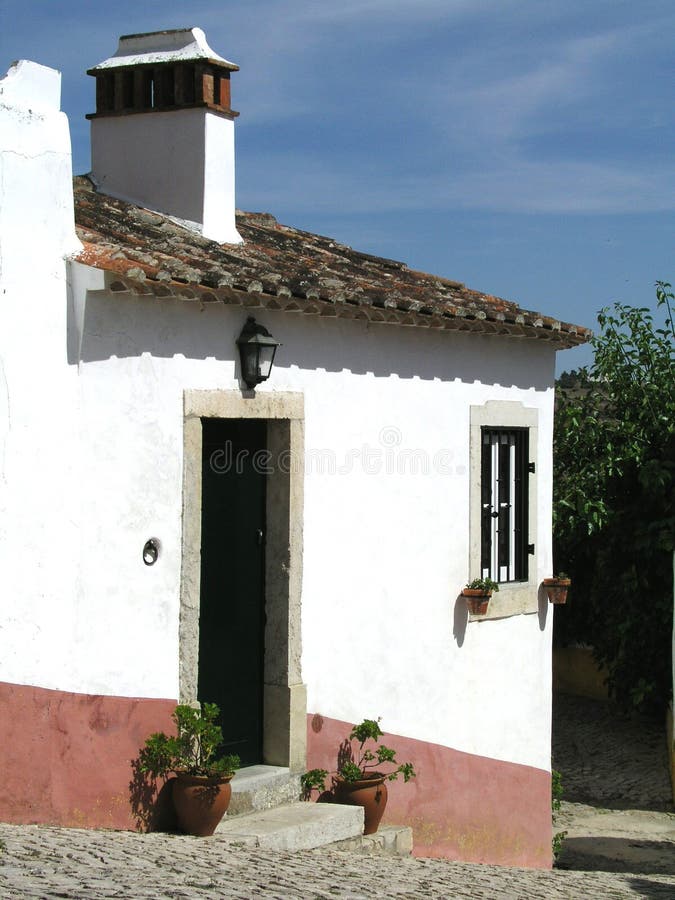 Stone Home stock image. Image of center, courtyard, french - 13618555