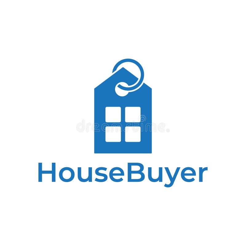 House Price Tag Logo Design Stock Vector - Illustration of estate ...