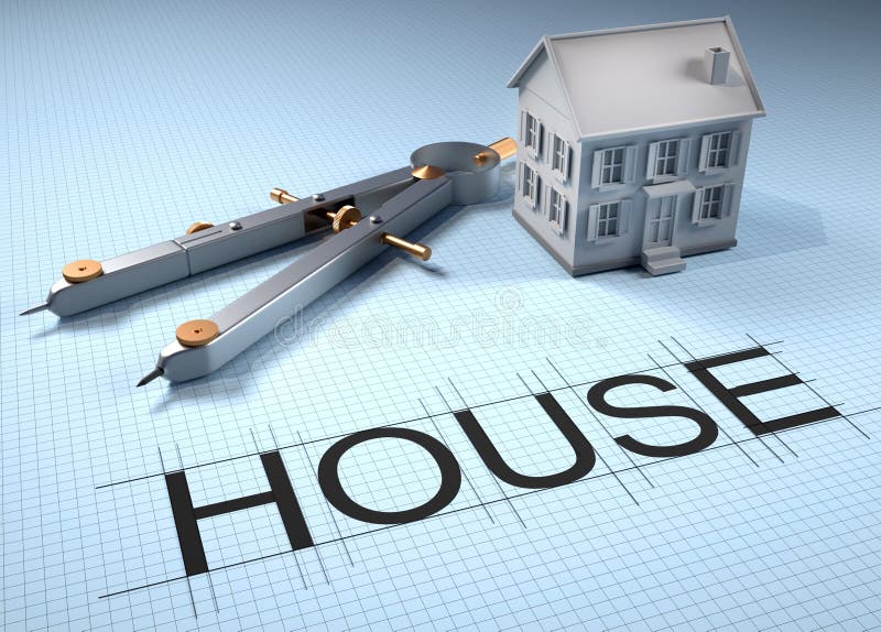 House project stock illustration. Illustration of metallic - 13108959