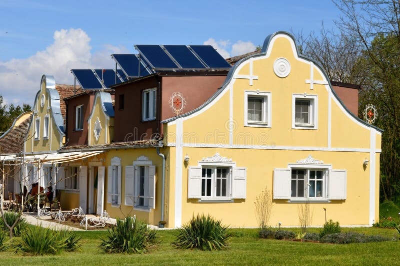 House and Property in the Plain Stock Photo - Image of house, plain ...