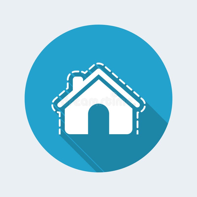 House Protection Single Icon Stock Vector - Illustration of single ...