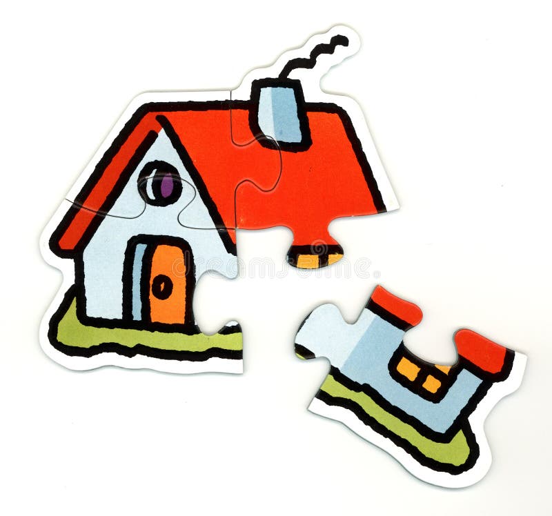 House puzzle stock photo. Image of house, future, morgage - 366266