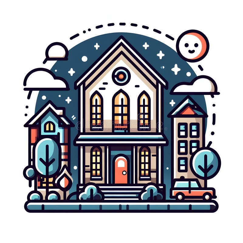 House of Random Art Logo Design Jpg Stock Illustration - Illustration ...