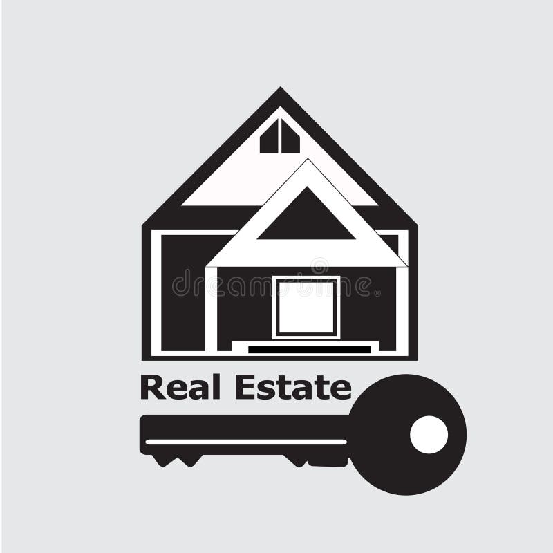 House Real Estate icon stock vector. Illustration of abstract - 48400167