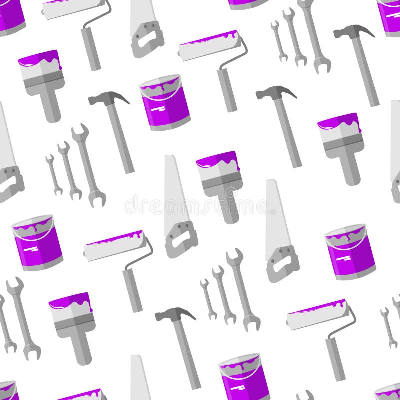 House Remodel Tools. Logo Home Repair Service Stock Vector ...