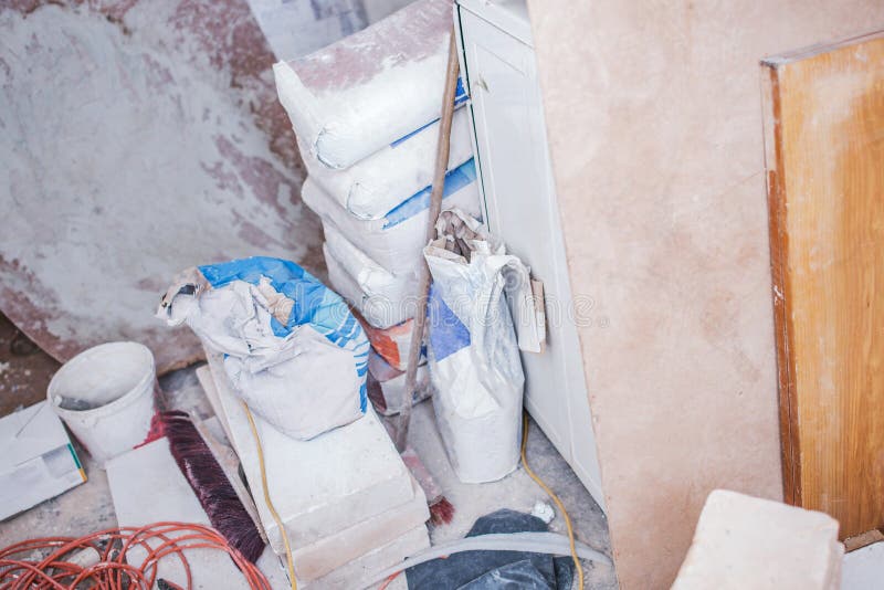 House Remodeling Materials stock photo. Image of horizontal - 90575194