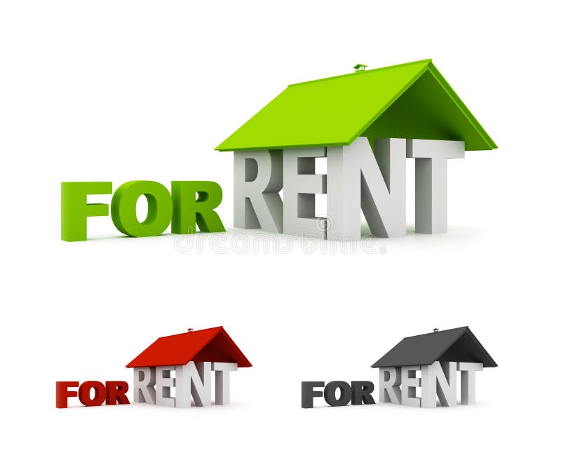 House for rent stock vector. Illustration of lease, agent - 52179738