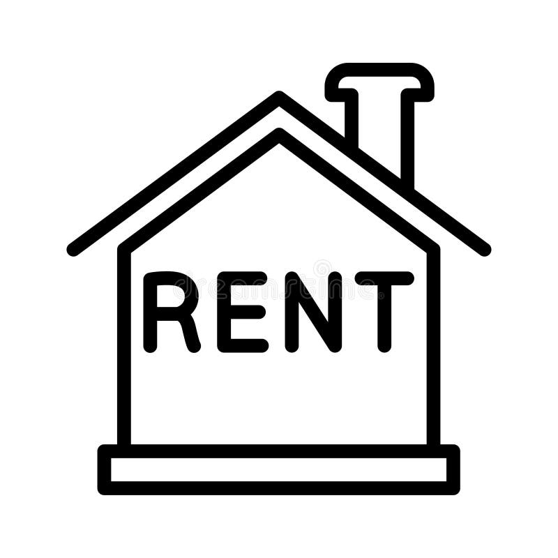 The for Rent Icon. Rent Symbol Stock Vector - Illustration of ...