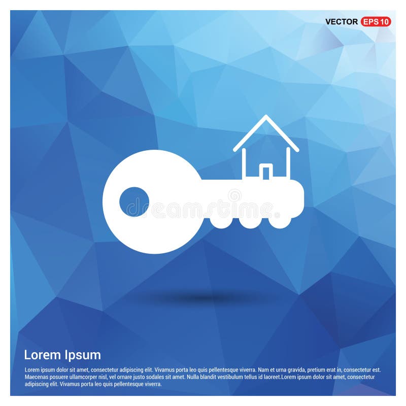 House for Rent Icon stock vector. Illustration of business - 132444611