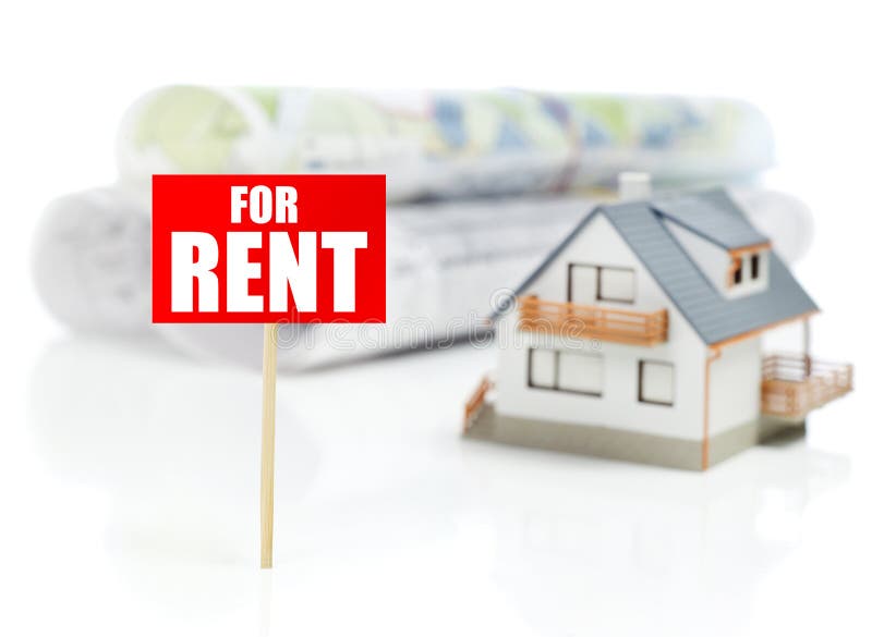 House for rent stock photo. Image of contractor, model - 48989780