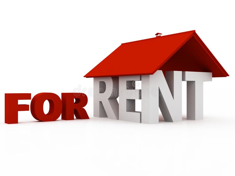 For Rent Sign stock vector. Illustration of graphic, sign - 17660010