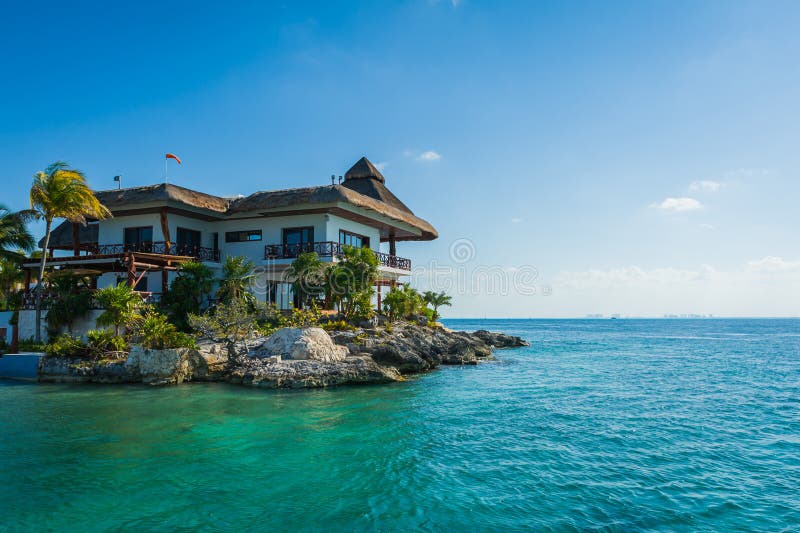 House on Rocks on the Cornish Coast Stock Photo - Image of ocean ...