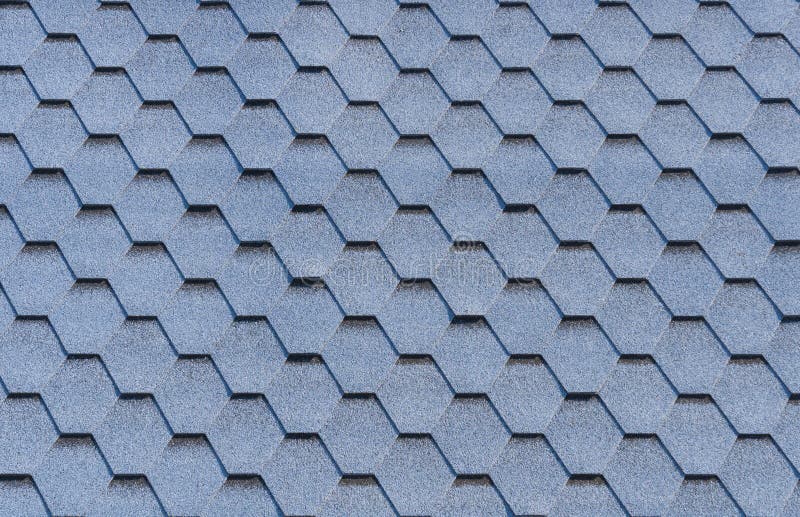 House Roof Hexagonal Tile Coverage Texture. Stock Image - Image of ...