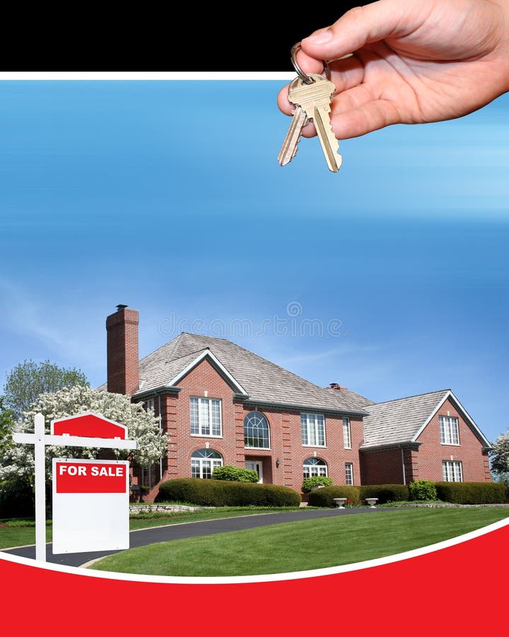 House for Sale stock photo. Image of door, mortgage, black - 815988