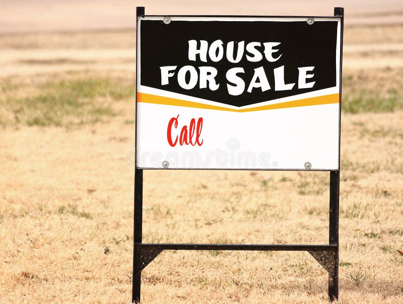House for Sale Sign stock photo. Image of purchase, house - 13473252