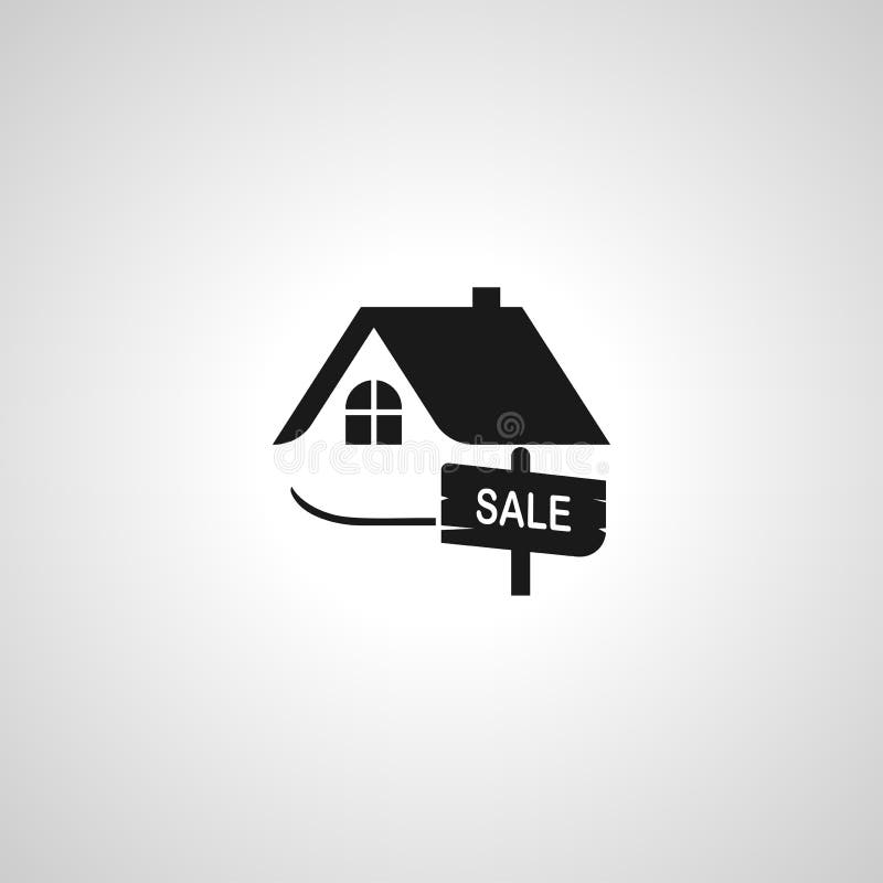 House Sale Simple Icon. House for Sale Icon Stock Vector - Illustration ...
