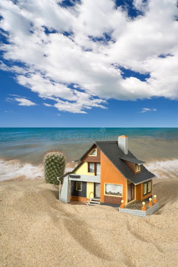 House On Sand. Picture Image: 9039884