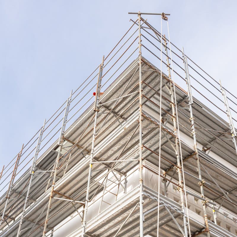 Bricklayers Scaffolding Stock Photos - Free & Royalty-Free Stock Photos ...